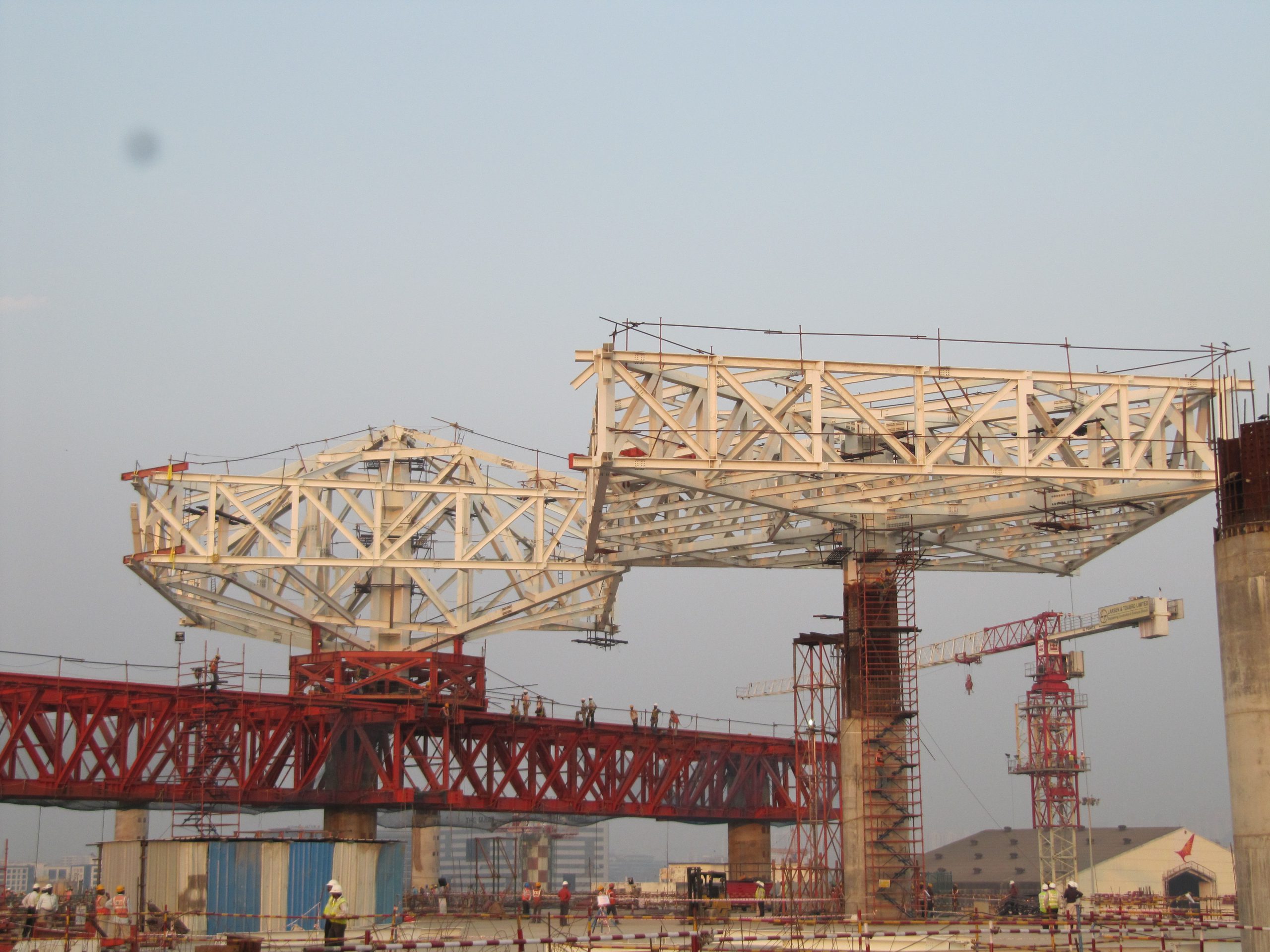 Installation of Ceiling Pods – Mumbai Airport – Freight Wings